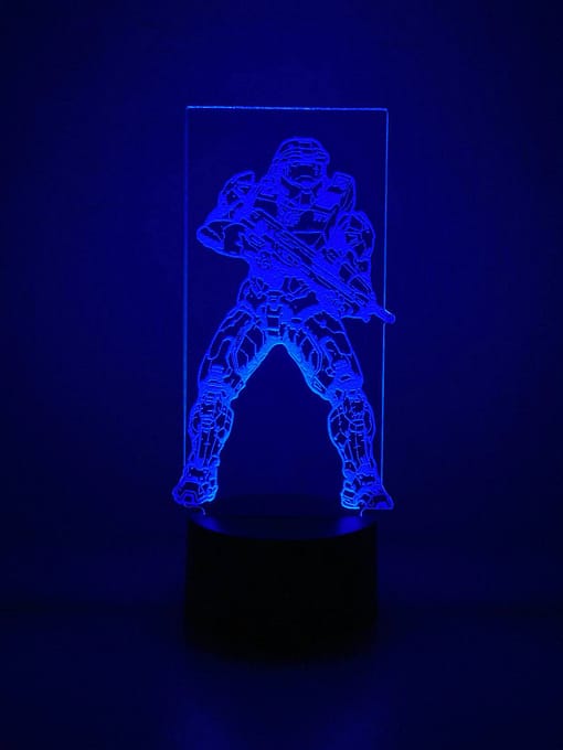 Halo Master Chief LED Illusion Desk Lamp – UFObjects