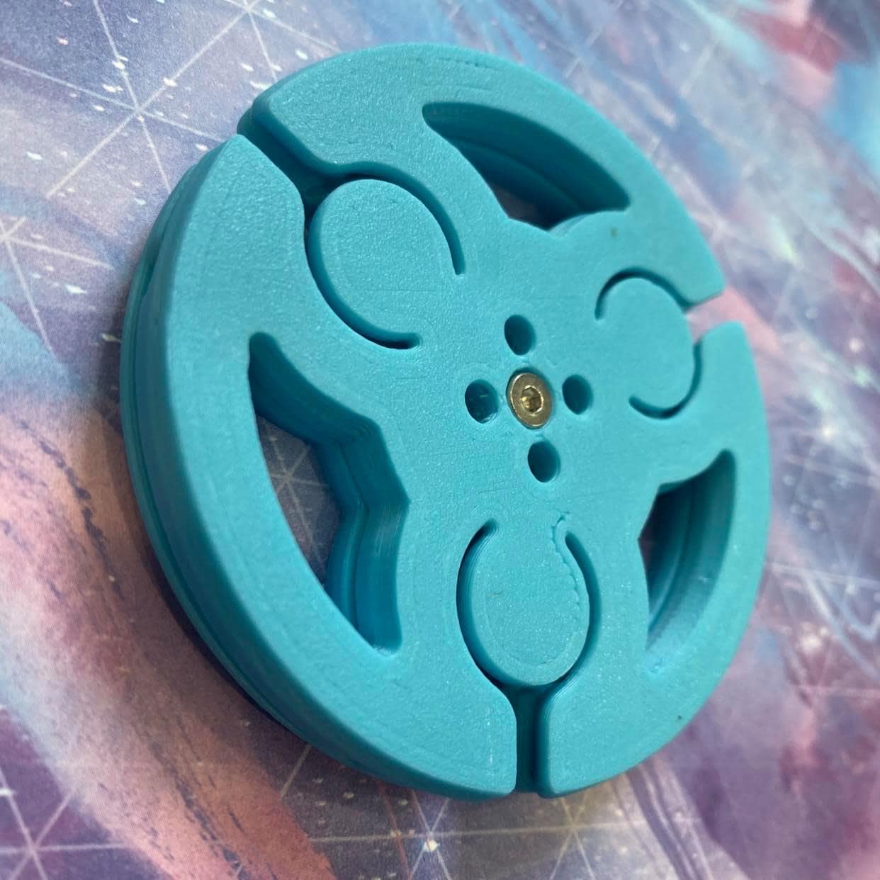 eLite-3 LED Orbit- Light Blue Base – UFObjects